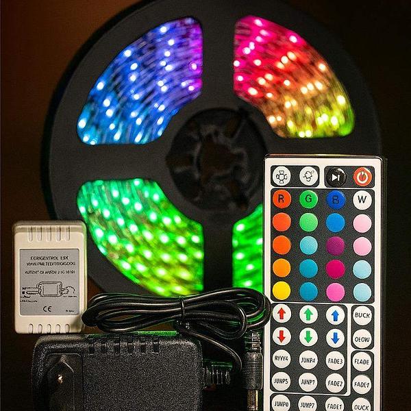 Fita De Led 5 Metros Rgb 54 Led | Shelby Eletronicos